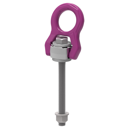 ACP Turnado Swivel Lifting Point, Metric Thread, Max Length, Locknut ...