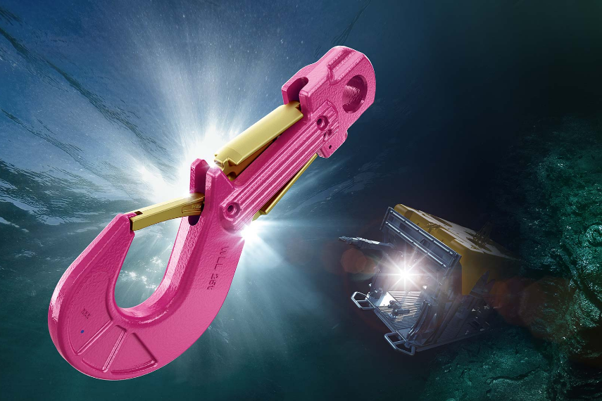 Rud ROV Hook for Subsea Lifting 25 toness WLL - RUD