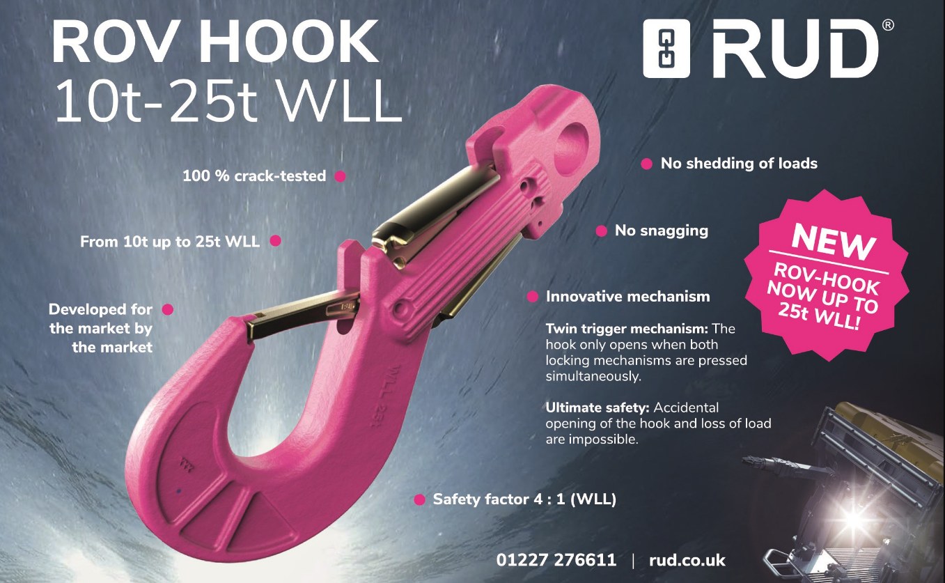 RUD ROV Hook from 10t to 25t - RUD