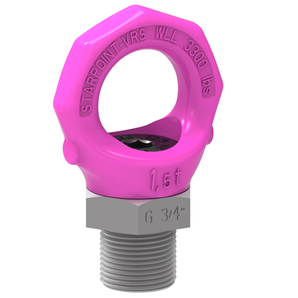 VRS-G Starpoint Rotating Eyebolt, Pipe Thread ISO 228-1 - RUD
